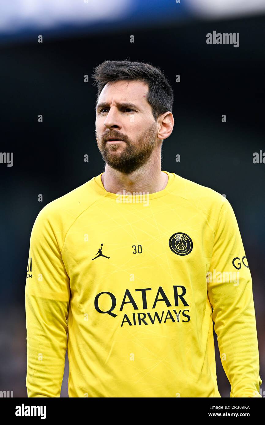 Paris, Frankreich. 21. Mai 2023. Leo Lionel Messi während des ...