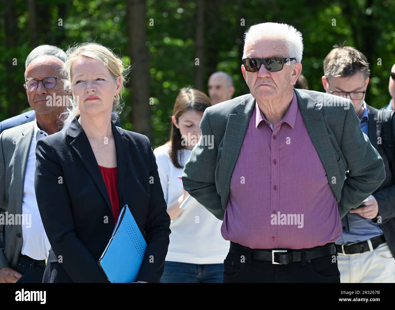 22. Mai 2023, Baden-Württemberg, Sulzbach-Laufen: Thekla Walker ...