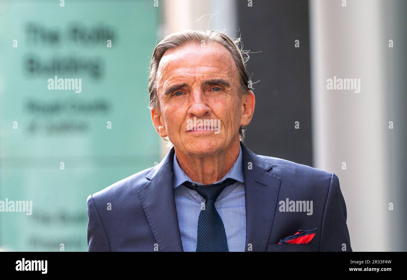 London, England, Großbritannien. 22. Mai 2023. Privatdetektiv PAUL ...