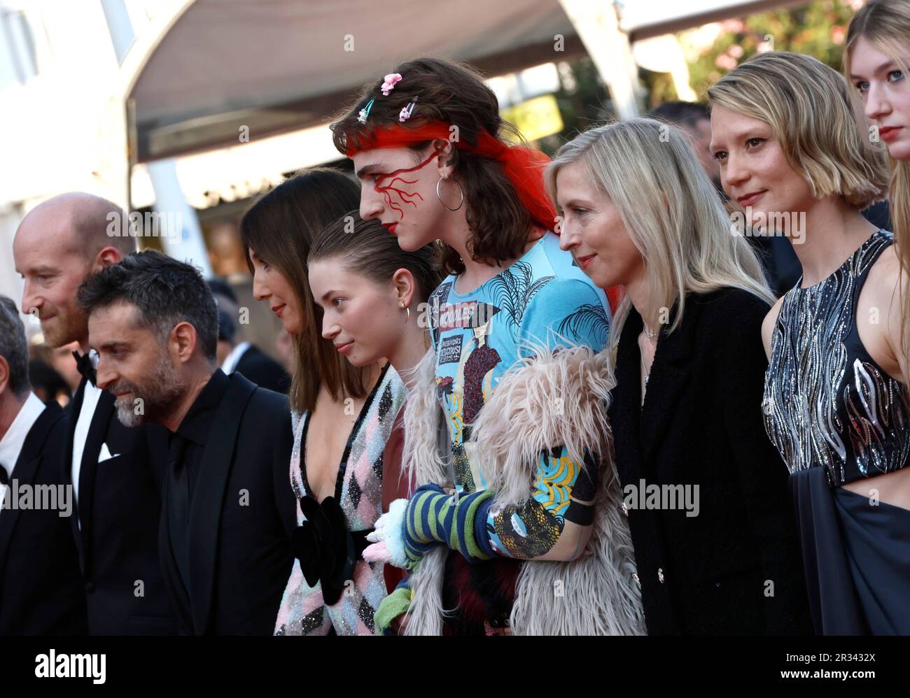 Lukas Turtur, from left, Mathieu Demy, Elsa Zylberstein, Ksenia ...