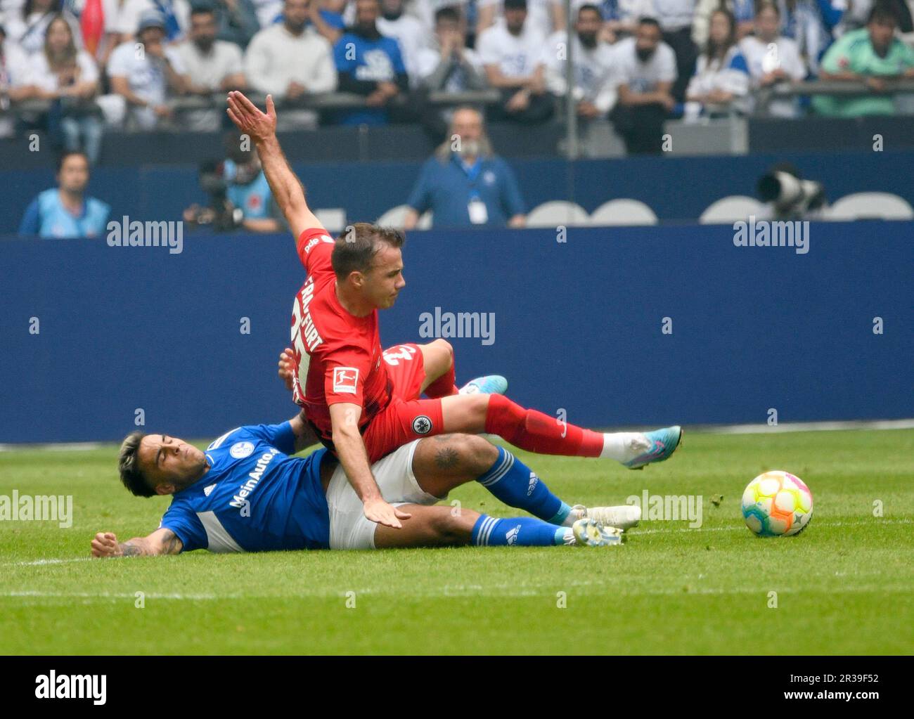 Veltins Arena Gelsenkirchen Deutschland, 20,5.2023, Fußball: Bundesliga ...