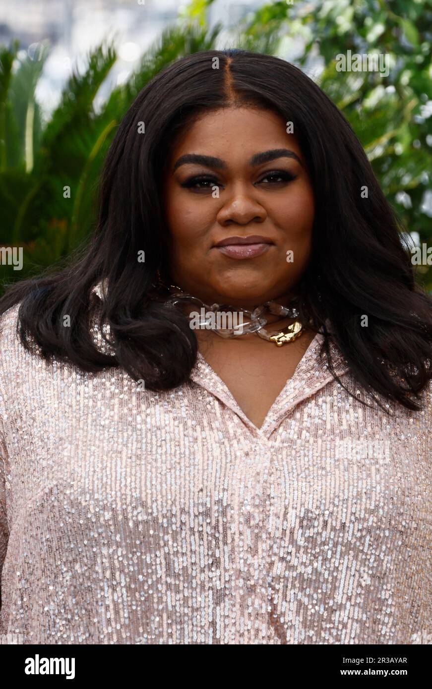 Da'Vine Joy Randolph poses for photographers at the photo call for the ...