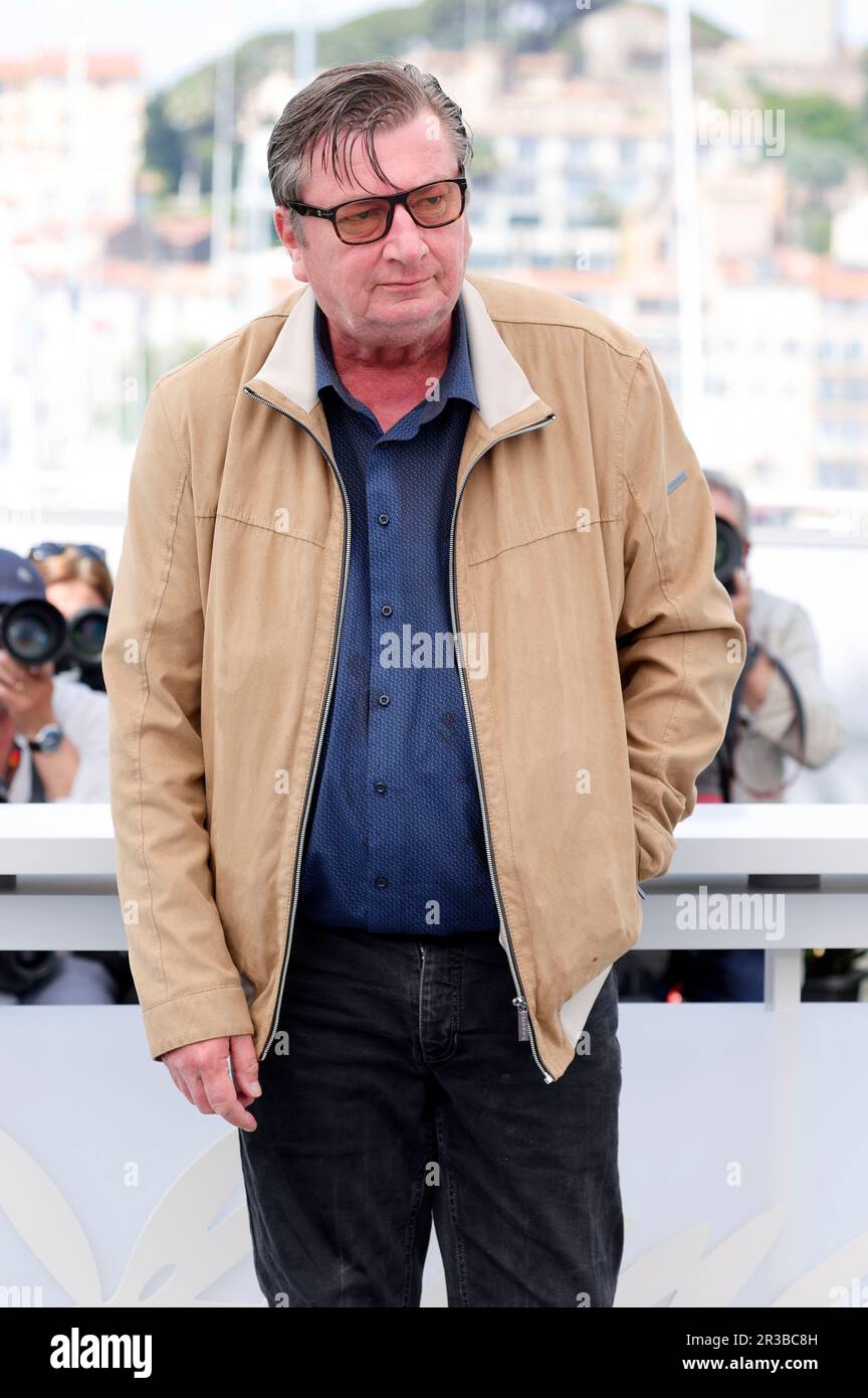 Aki Kaurismäki beim Photocall zum Kinofilm 'Kuolleet lehdet / Falled Leaves' auf dem Festival de ...