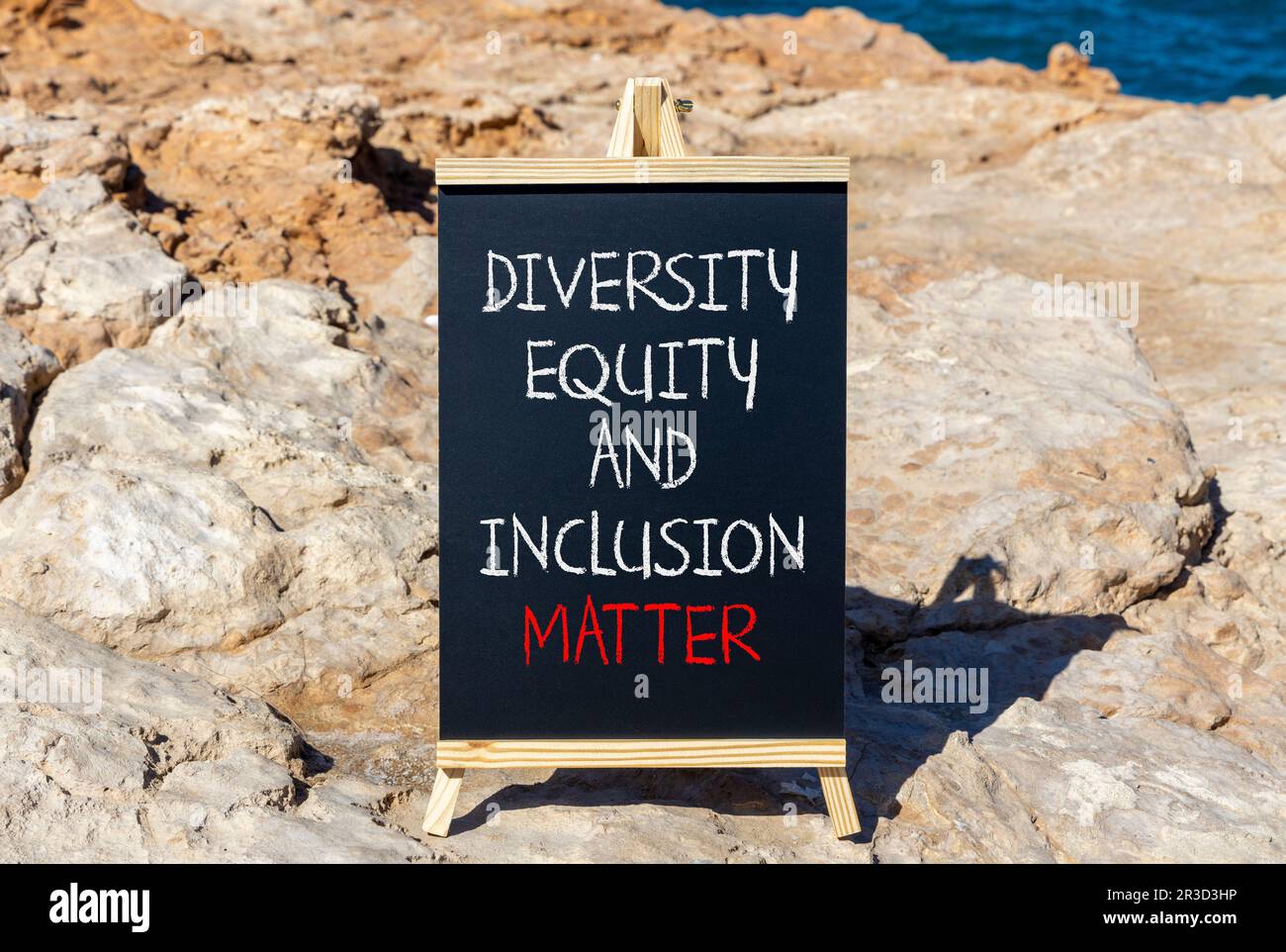 DEI Diversity Equity Inclusion Matter-Symbol. Konzeptbegriffe DEI ...