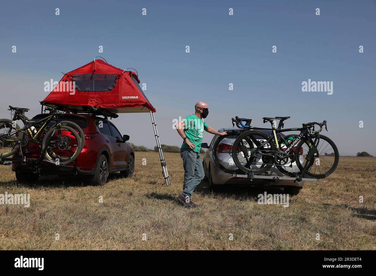 Chris Rossow, of Oakmont neighborhood of Santa Rosa, stand next to his ...