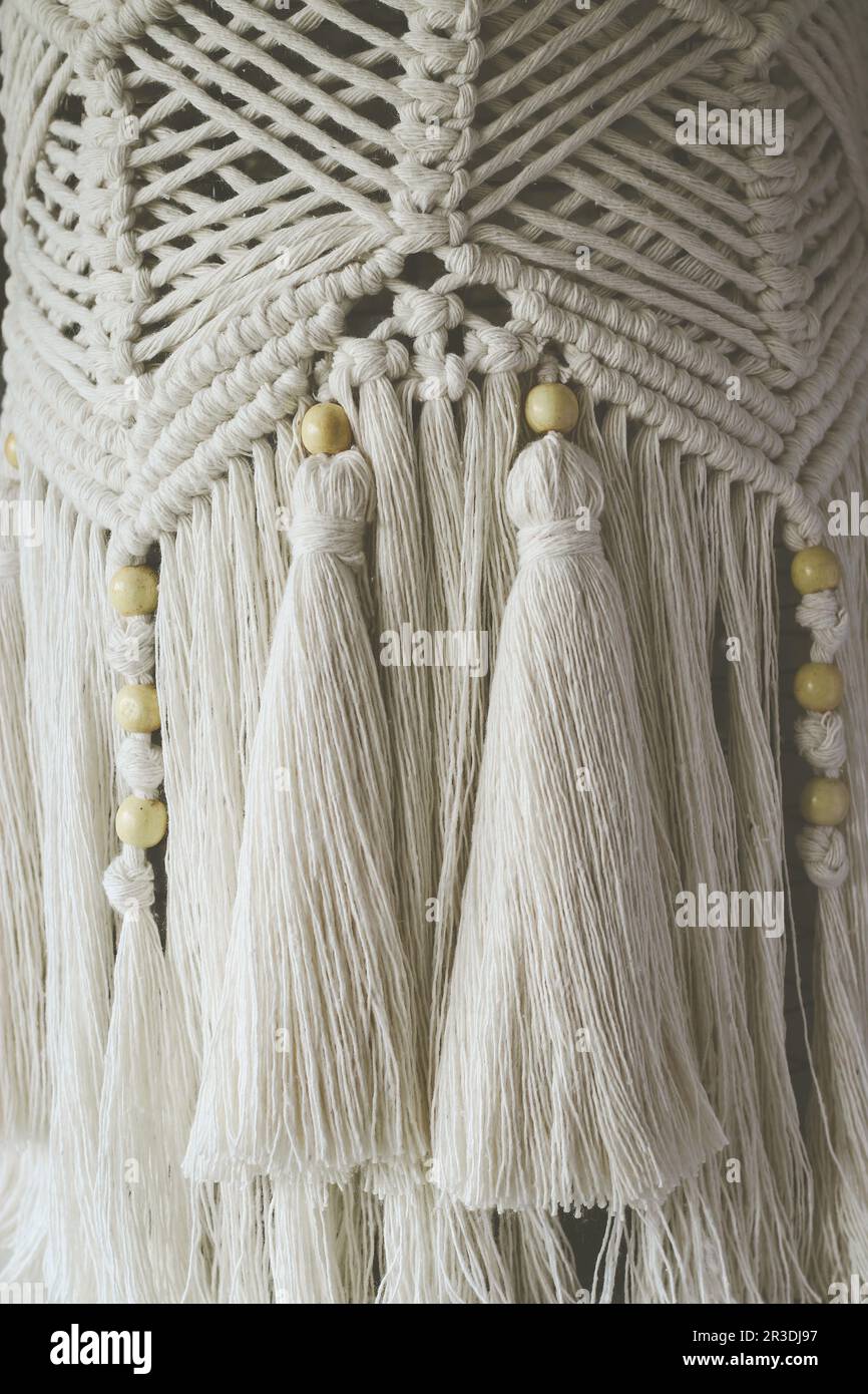 Makramee hausgemacht -Fotos und -Bildmaterial in hoher Auflösung – Alamy