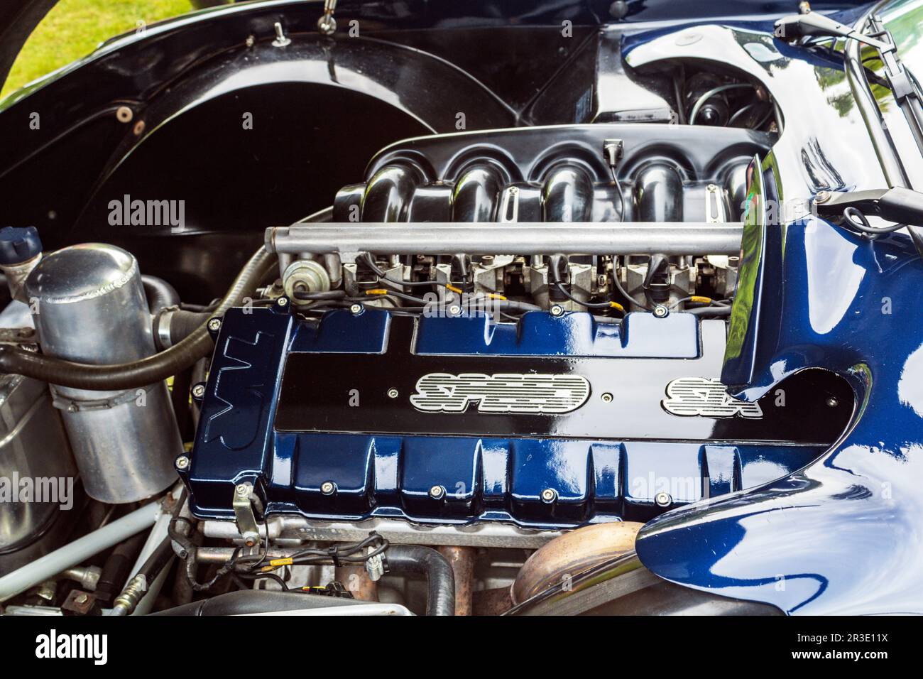 Toskanischer TVR-Motor. Lytham Hall Classic Car Show 2023 Stockfotografie - Alamy