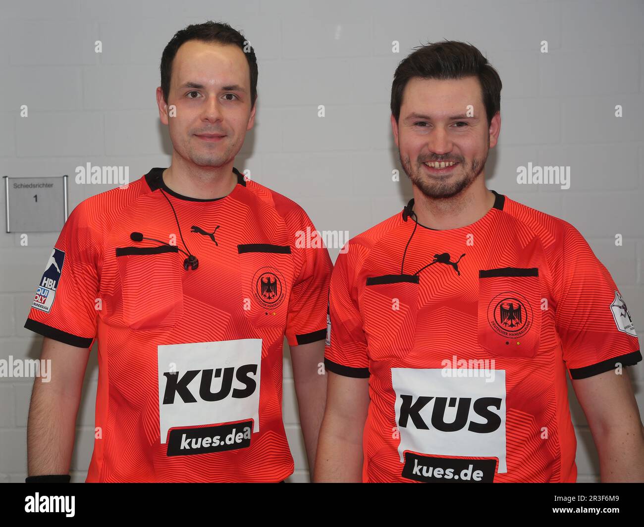 DHB Schiedsrichter Jannik Otto und Raphael Piper HBL Liqui Moly ...