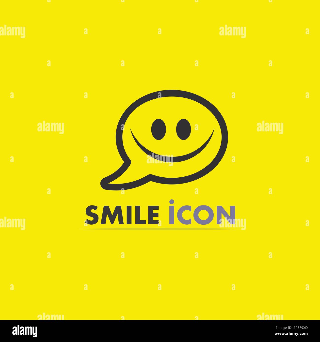 Smile Icon, Smile, Logo Vector Design Happy Emoticon Business, lustiges ...