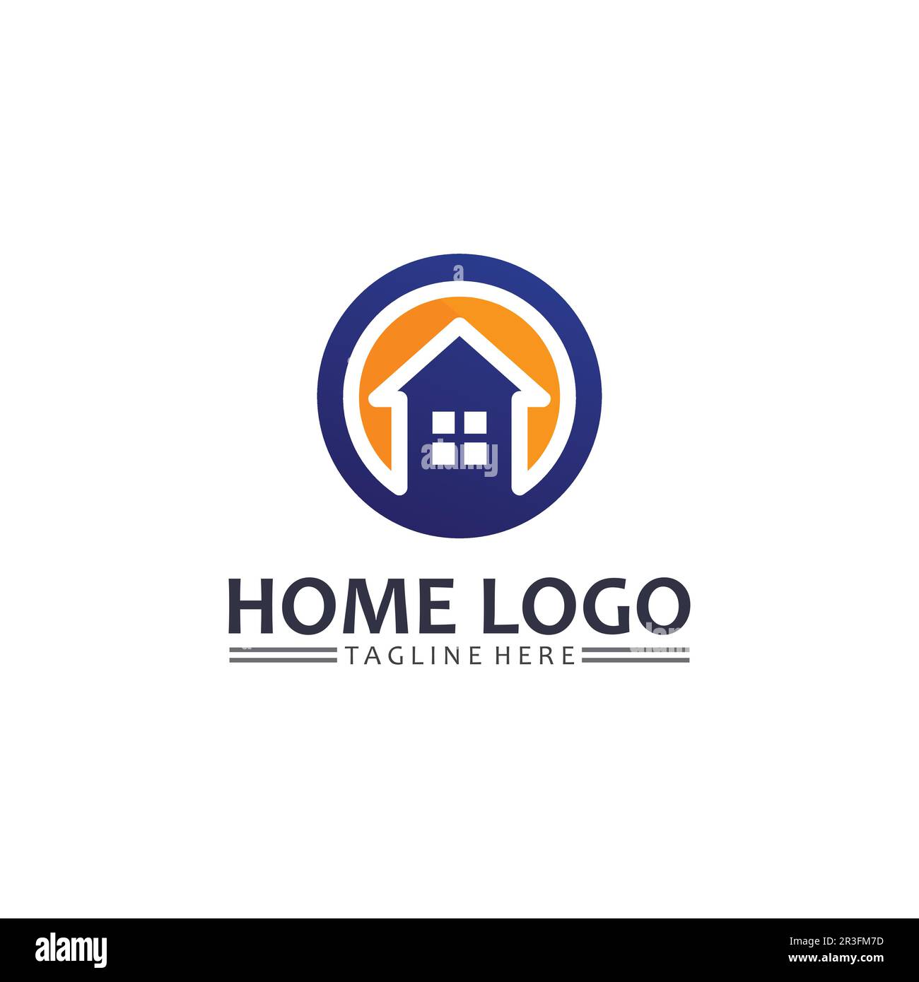 Haus und Haus Logo Design Vetor, Logo , Architektur und Gebäude, Design ...
