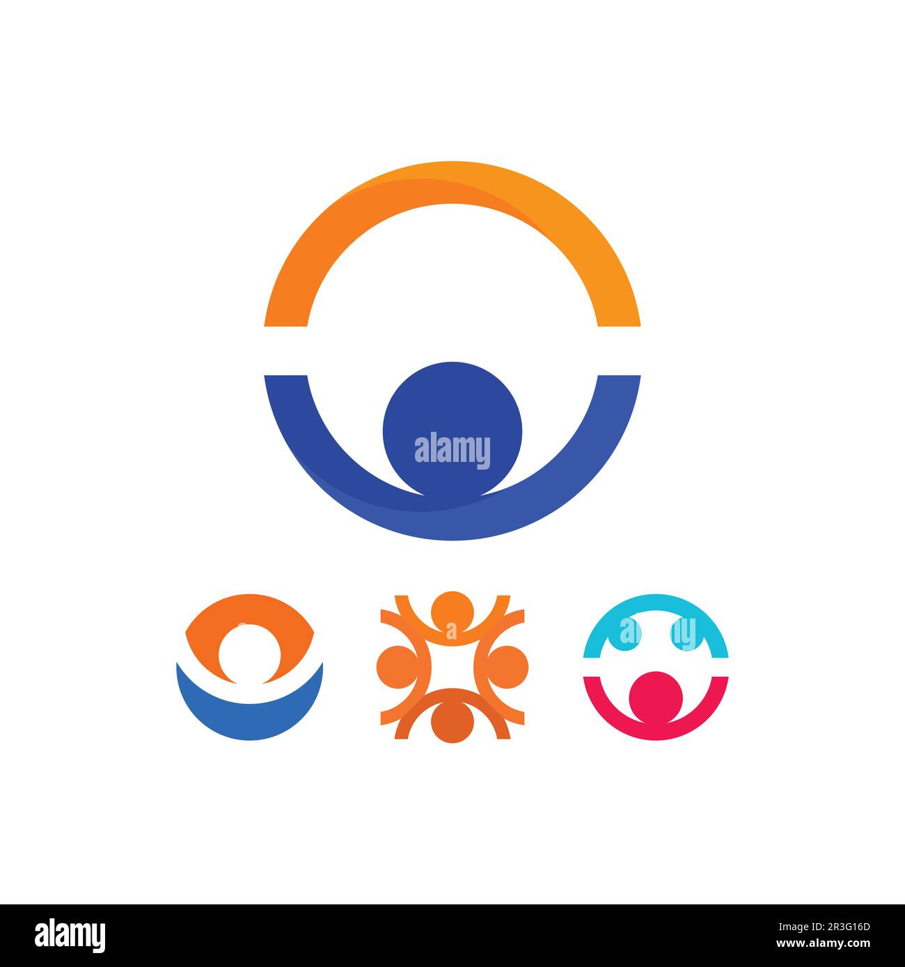 Erfolgreich Logo Team Work Marke und Business Logo, Vector Community ...