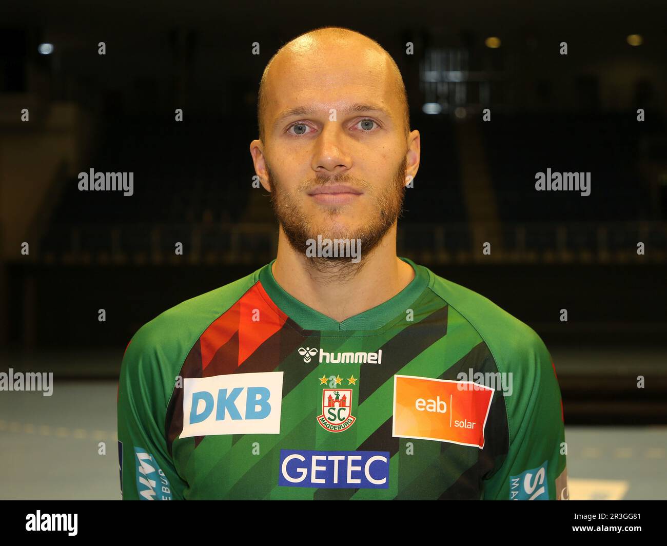 Handballspieler Tim Hornke SC Magdeburg 17 LIQUI MOLY HBL Handball ...
