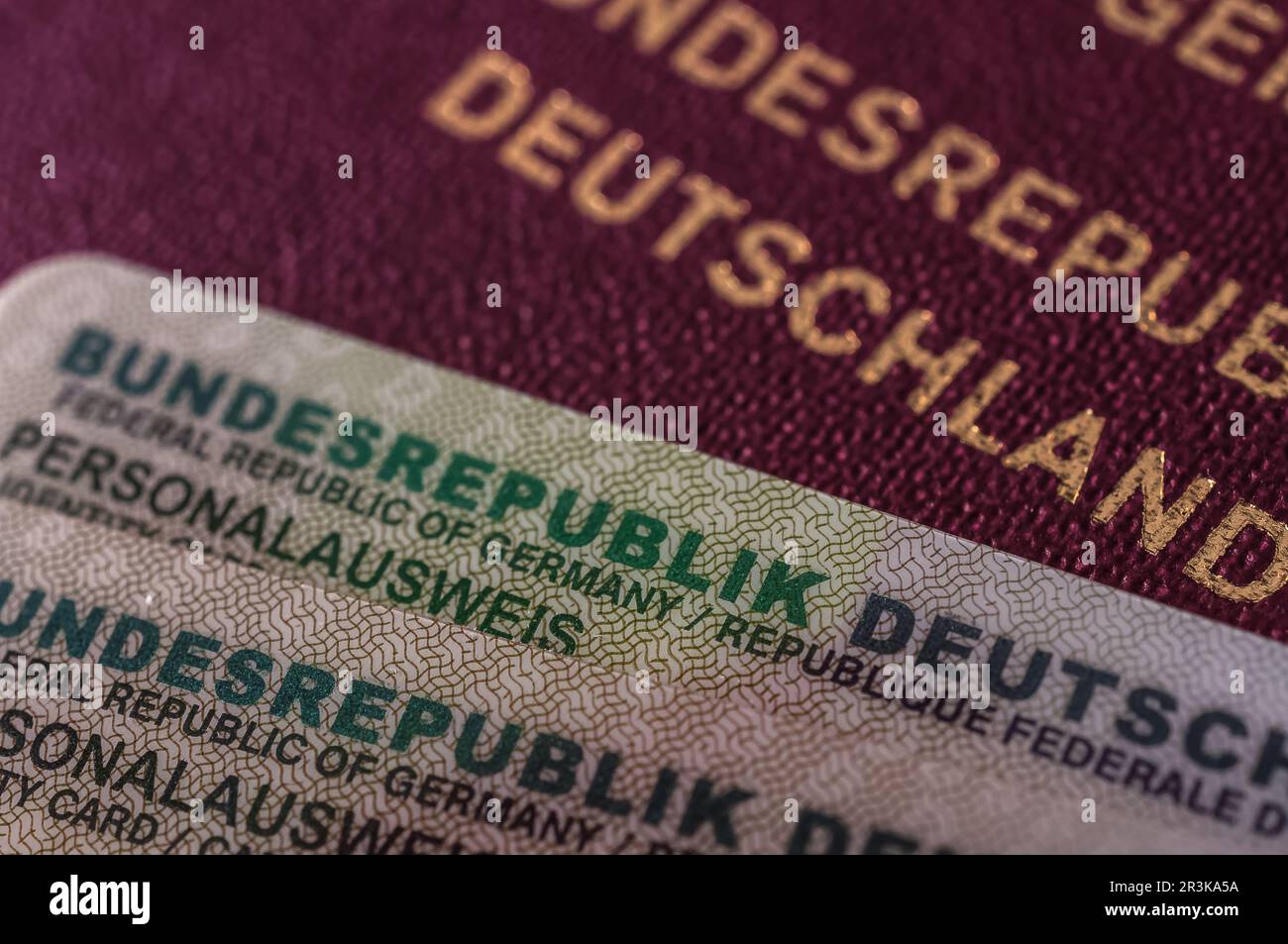 Digitaler Personalausweis in Deutschland Stockfotografie - Alamy