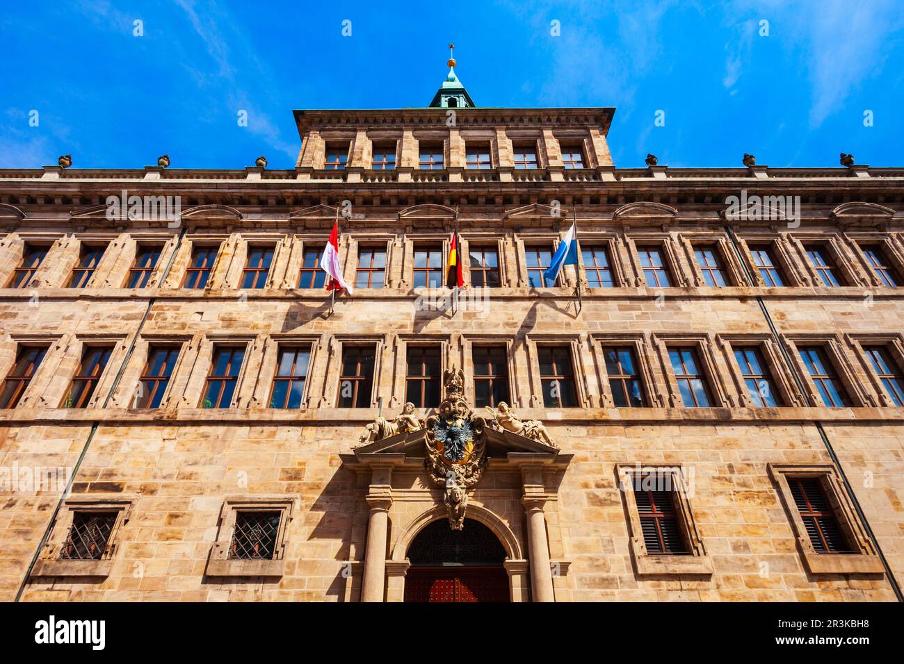 Altes Rathaus oder Altes Rathaus in Nürnberg. Nürnberg ist die ...