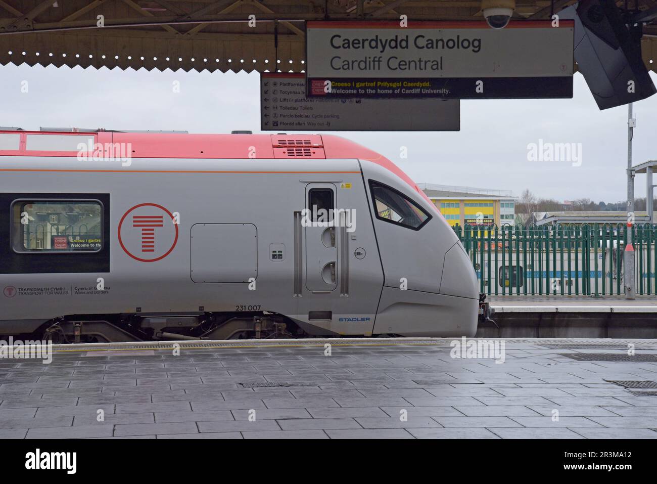 A New Transport for Wales Stadler Flirt Class 756 Tri Mode Train ...