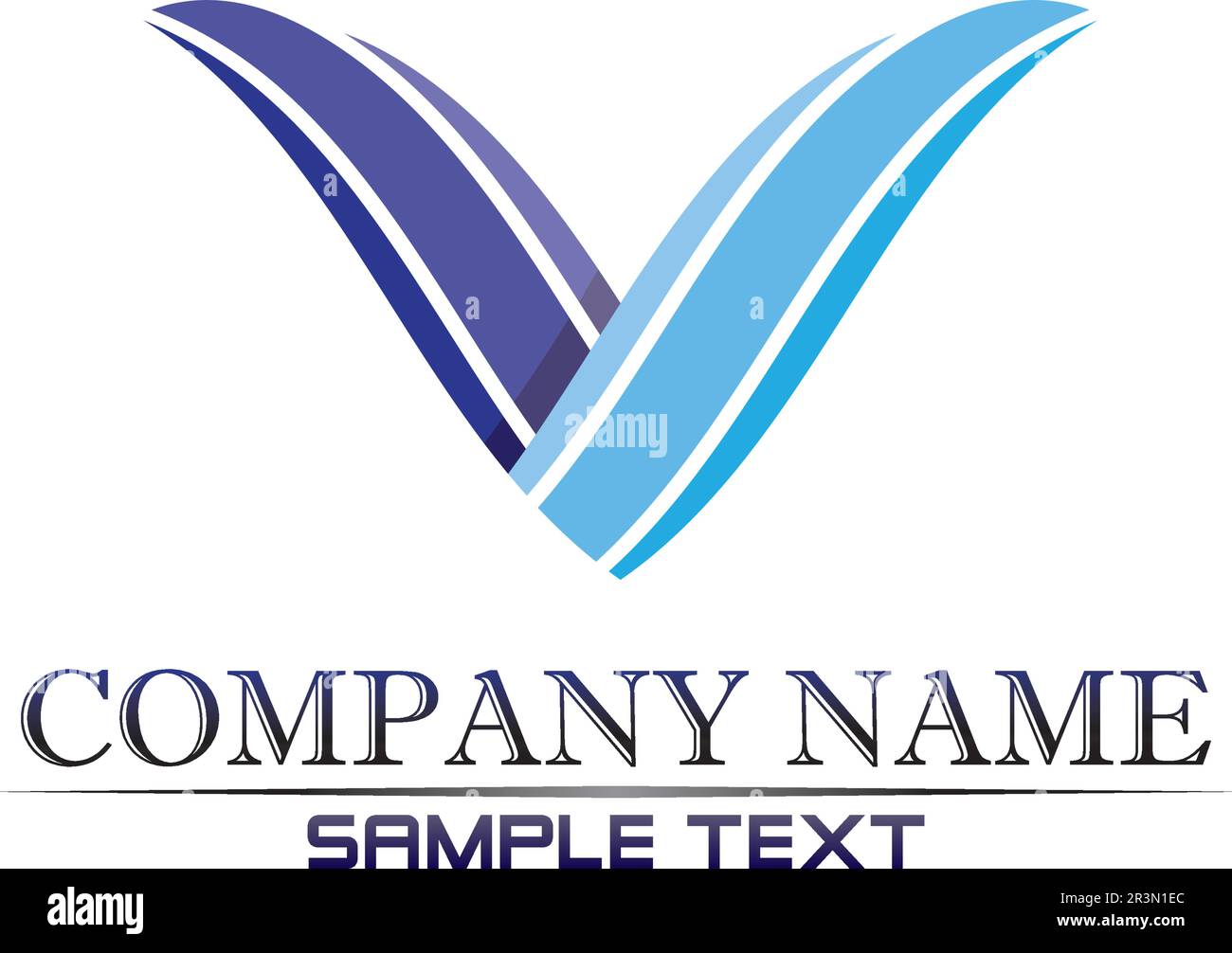 Wellen Strand Logos und Symbole Vorlage Symbole app Stock-Vektorgrafik ...