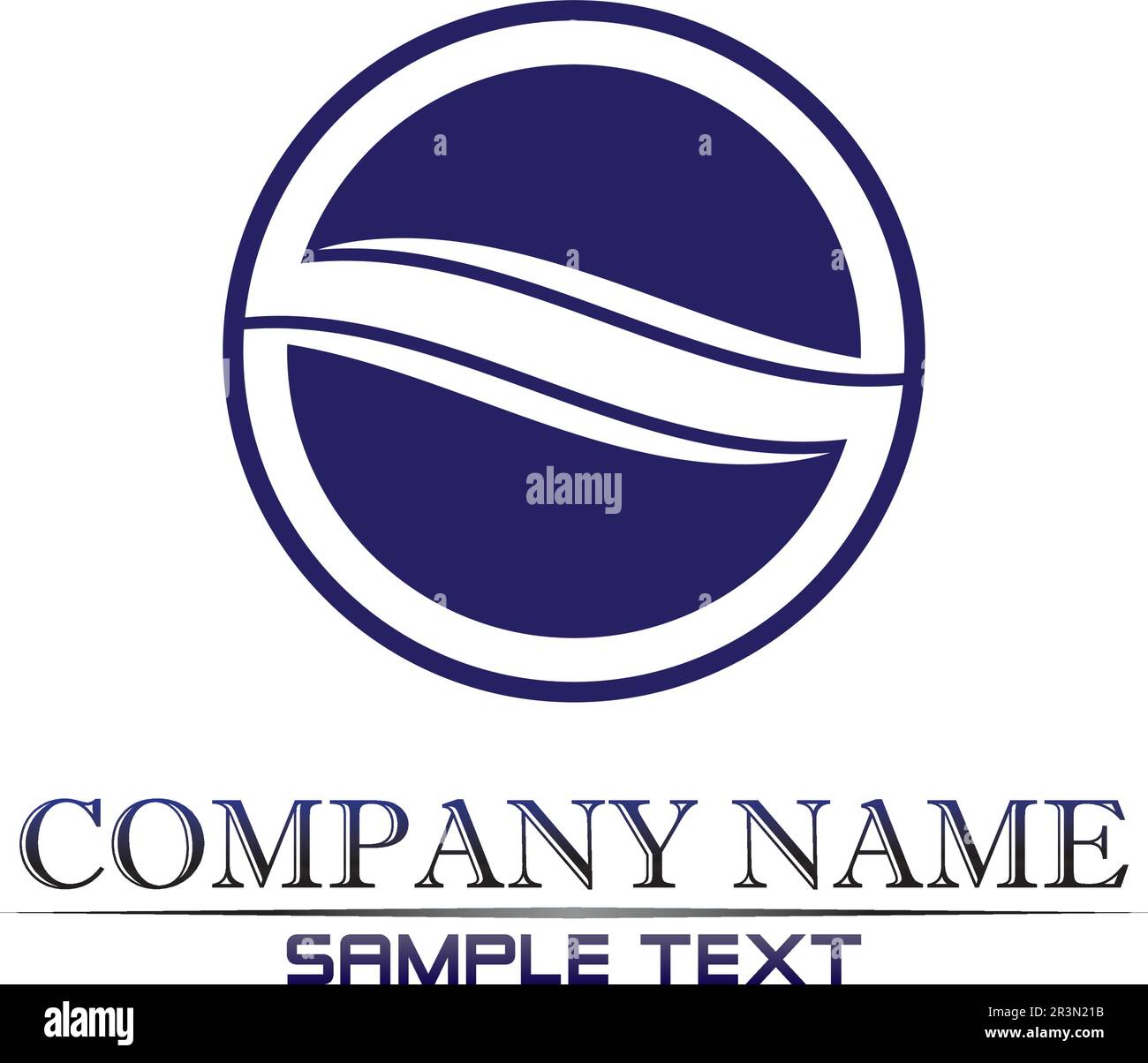 Wellen Strand Logos und Symbole Vorlage Symbole app Stock-Vektorgrafik ...