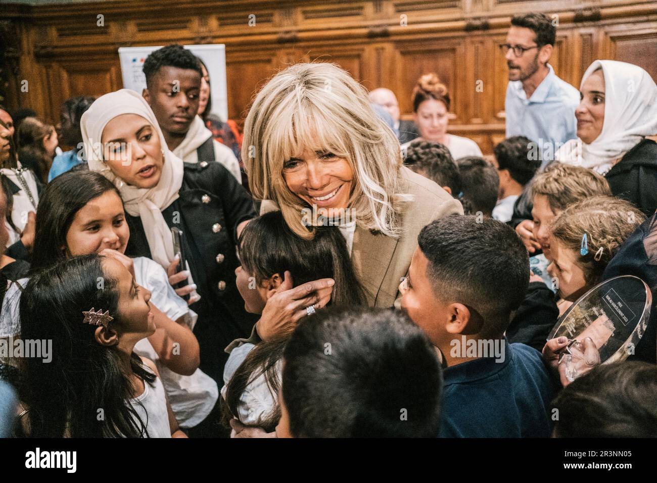 Paris, Frankreich. 24. Mai 2023. Französische First Lady Brigitte ...