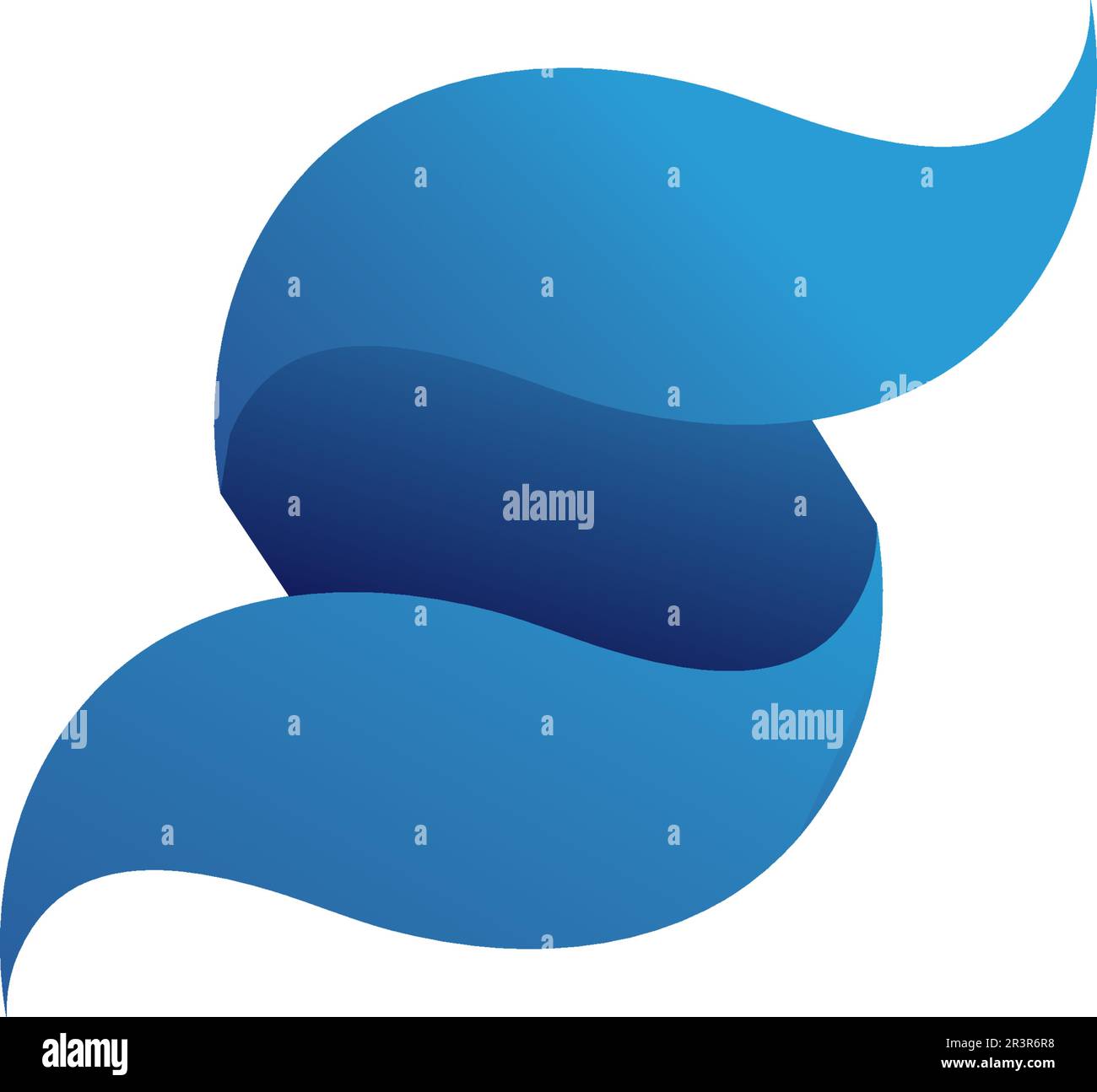 Wellen Strand Logos und Symbole Vorlage Symbole app Stock-Vektorgrafik ...