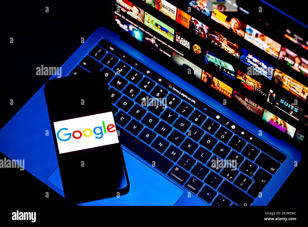 Netflix app symbol -Fotos und -Bildmaterial in hoher Auflösung – Alamy