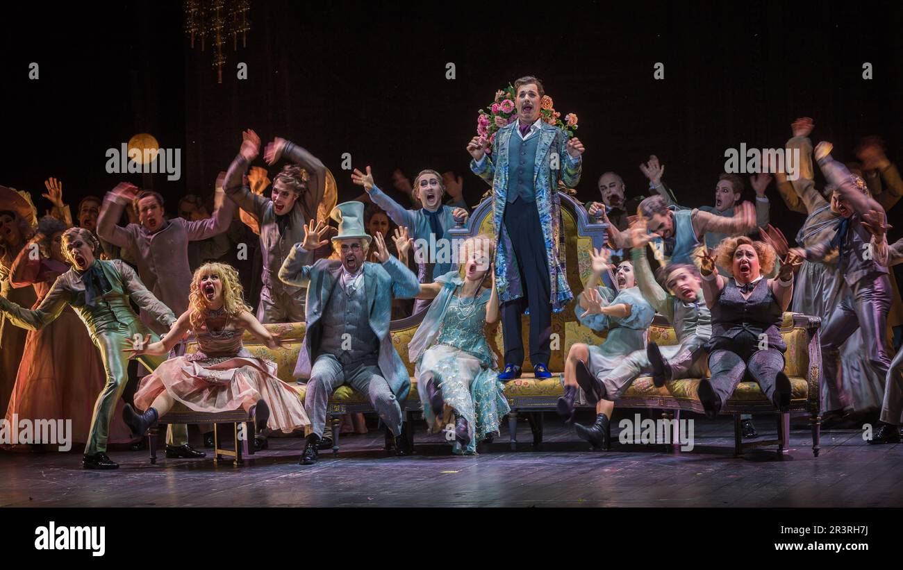 Opéra-buffon in zwei Akten und vier Bilder [1858/1874] Libretto von ...