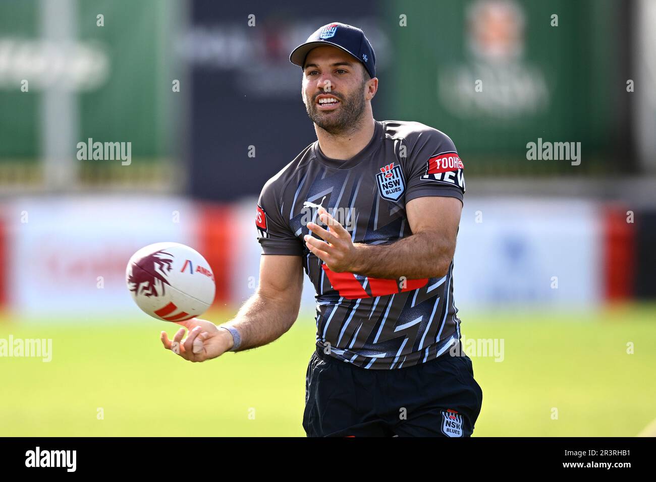 Sydney, Donnerstag, 25. Mai 2023. James Tedesco of the Blues während ...