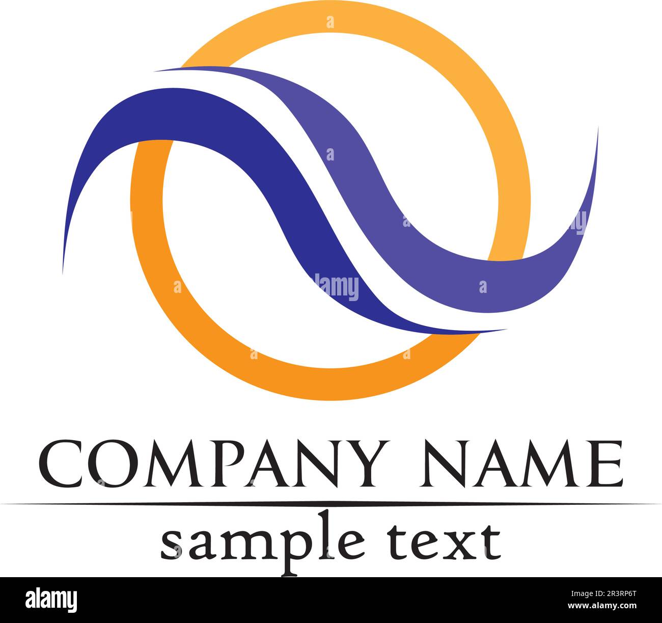 Wellen Strand Logos und Symbole Vorlage Symbole app Stock-Vektorgrafik ...