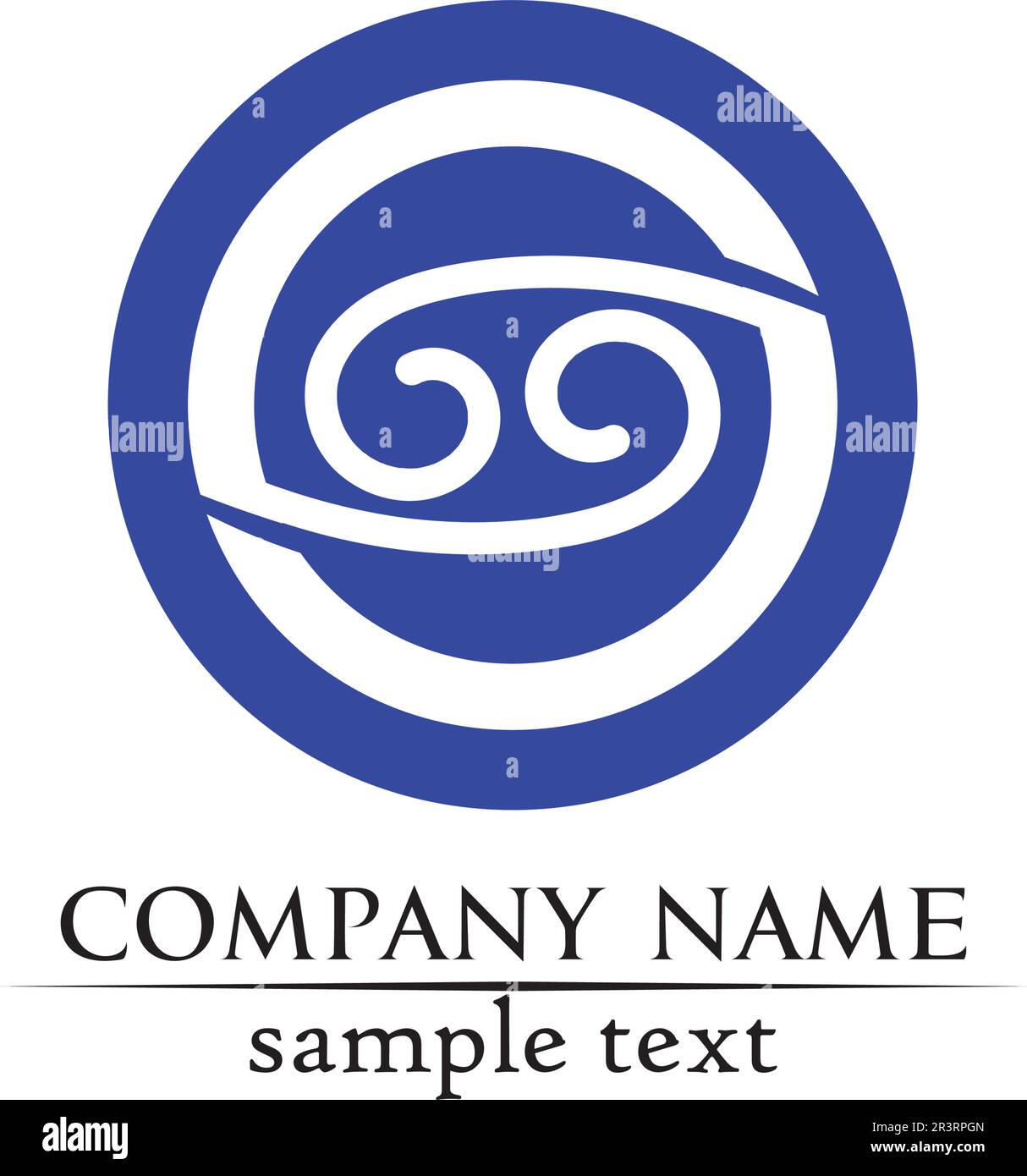 Wellen Strand Logos und Symbole Vorlage Symbole app Stock-Vektorgrafik ...