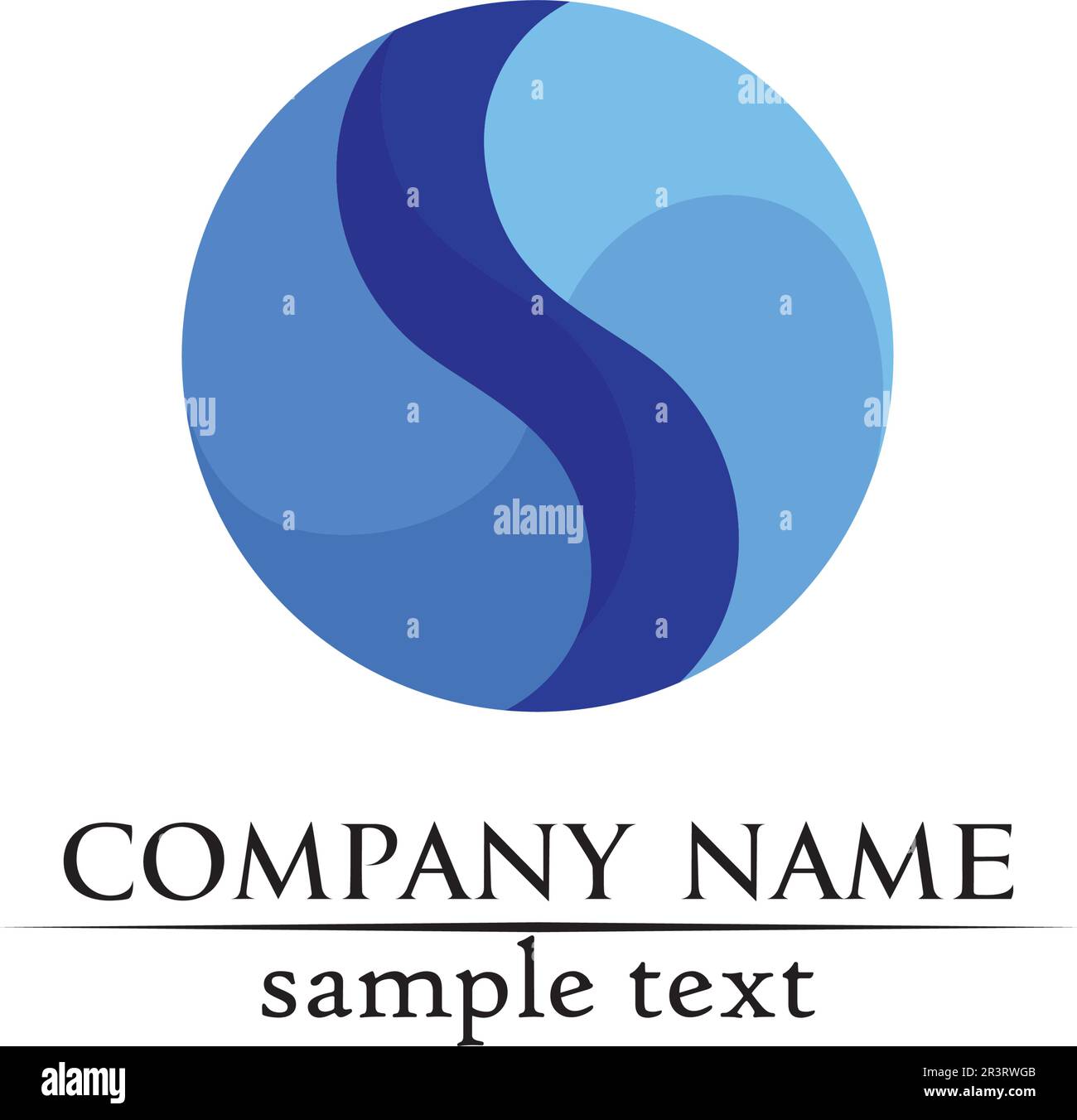 Wellen Strand Logos und Symbole Vorlage Symbole app Stock-Vektorgrafik ...