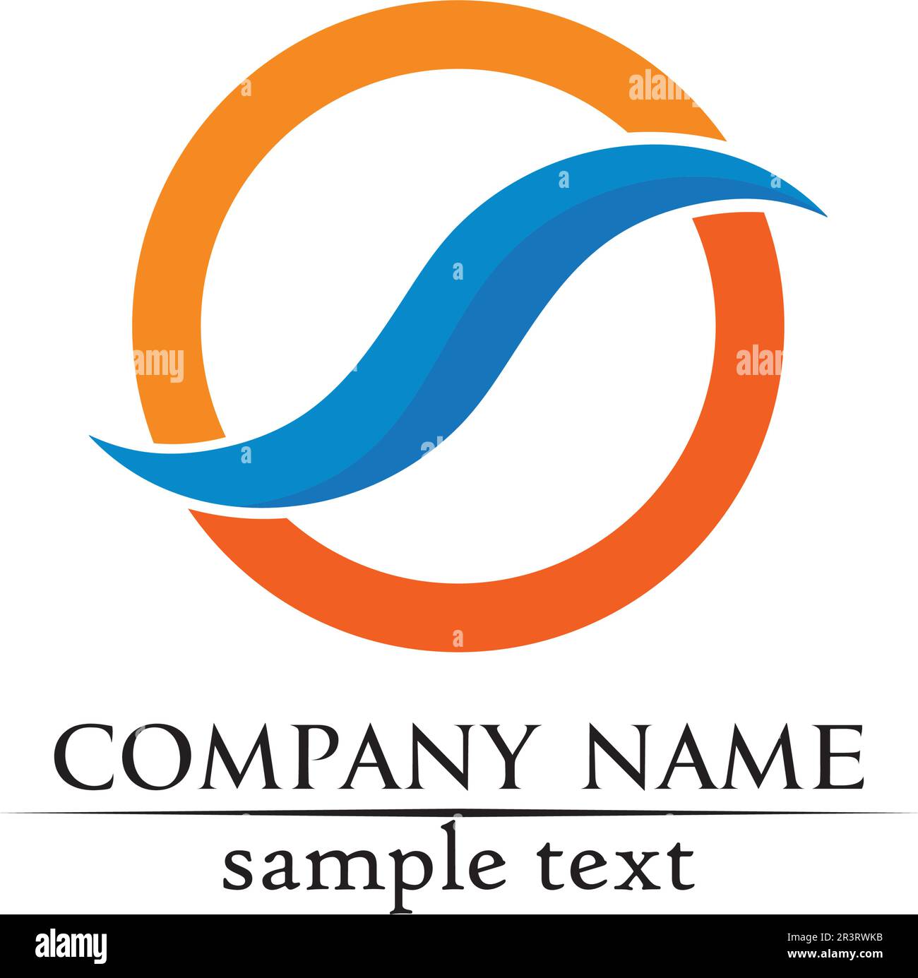 Wellen Strand Logos und Symbole Vorlage Symbole app Stock-Vektorgrafik ...