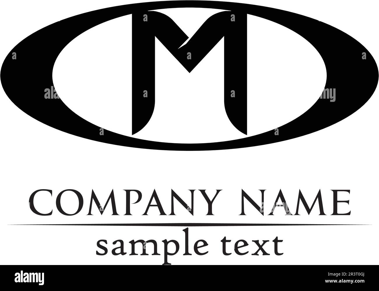 M logos Stock-Vektorgrafiken kaufen - Alamy