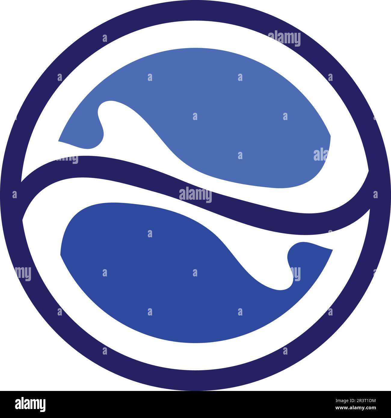 Wellen Strand Logos und Symbole Vorlage Symbole app Stock-Vektorgrafik ...