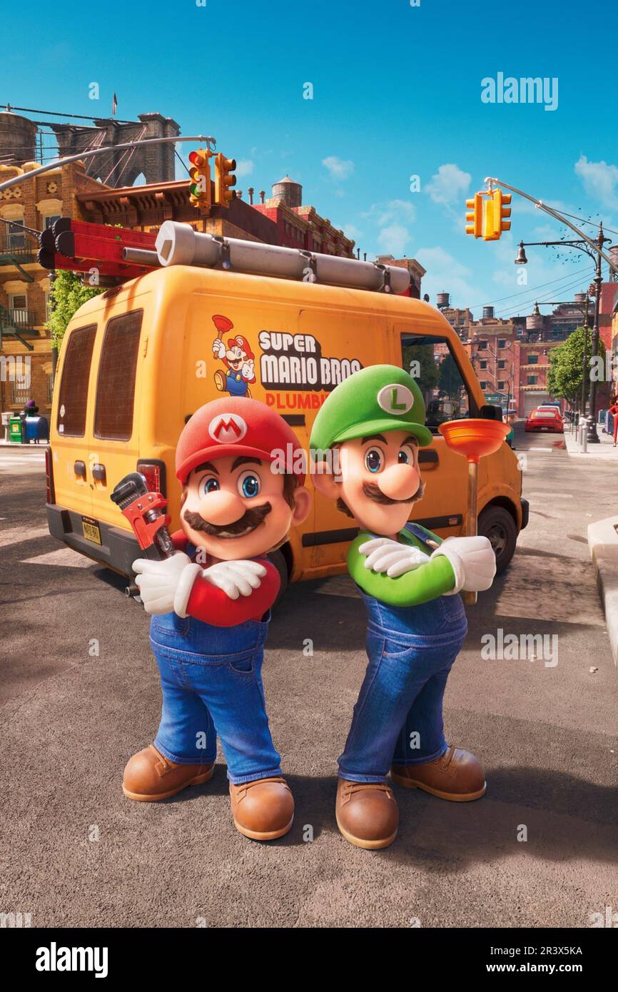 Der super mario bros film filmplakat -Fotos und -Bildmaterial in hoher ...