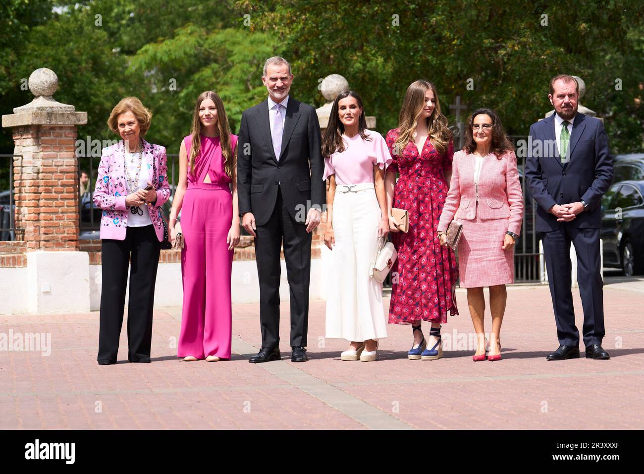 Aravaca, Madrid, Spanien. 25. Mai 2023. König Felipe VI. Von Spanien ...