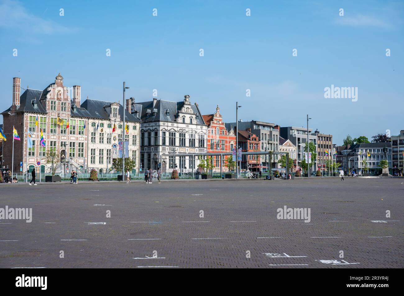 St. Niklaas, Ostflämische Region, Belgien - 21. Mai 2023 - Historische ...