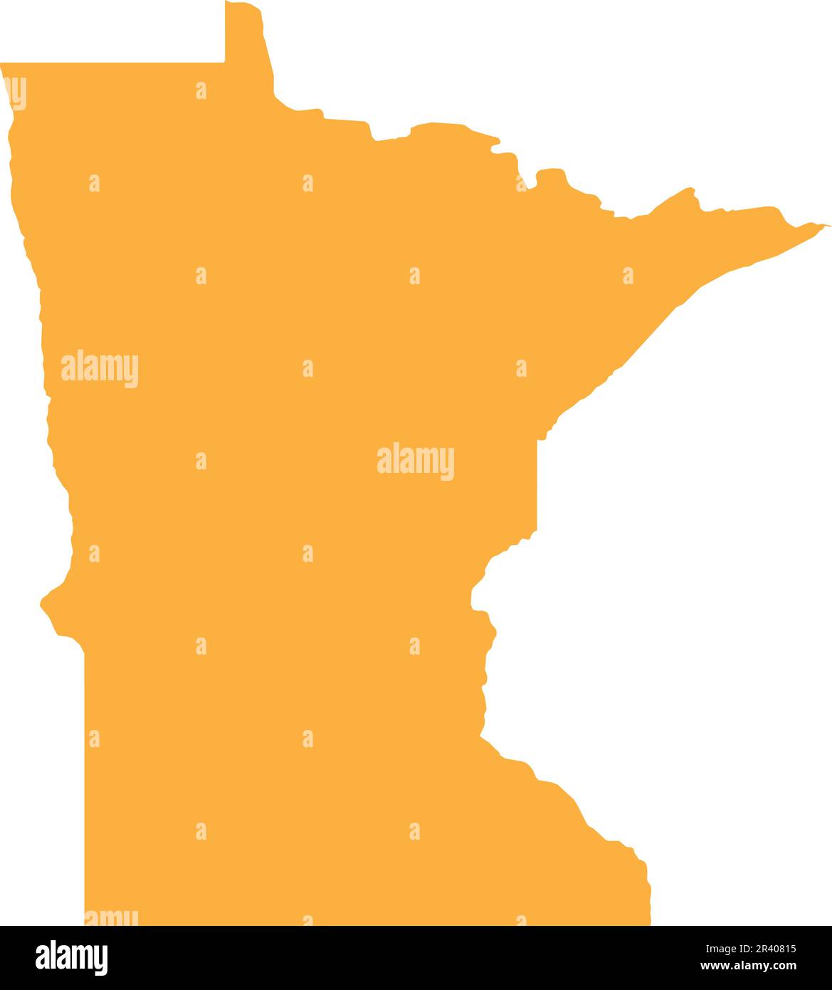 Physical map of minnesota Stock-Vektorgrafiken kaufen - Alamy