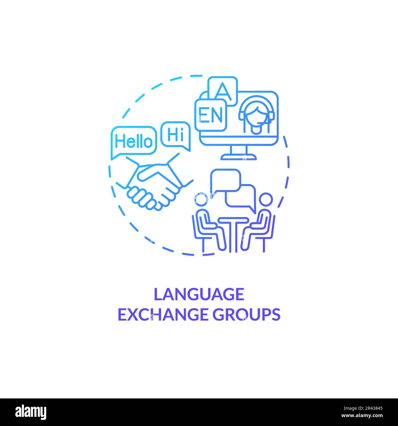 Englische gruppen Ausgeschnittene Stockfotos und -bilder - Alamy