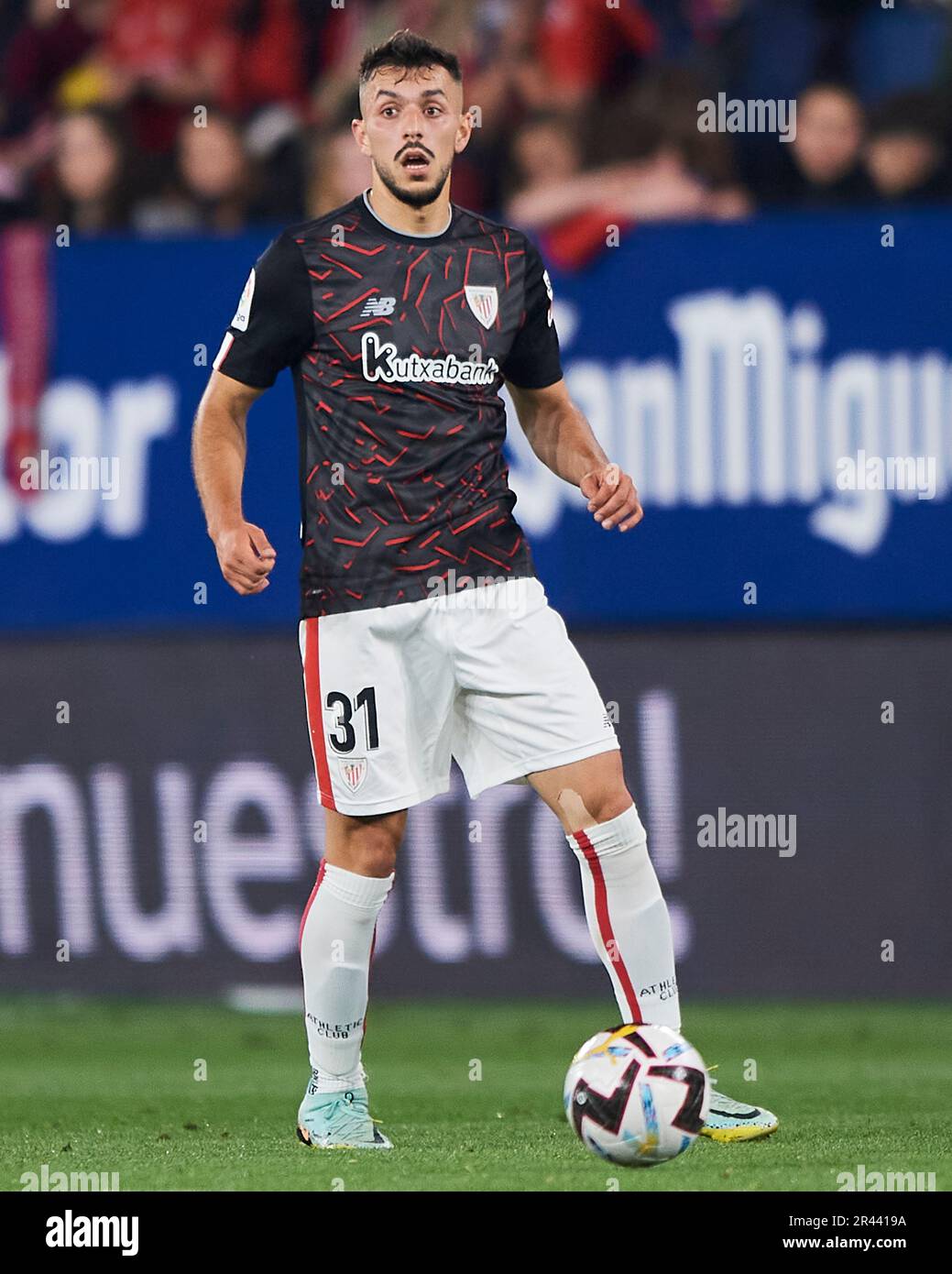 Aitor Paredes vom Athletic Club in Aktion während des Spiels La Liga ...