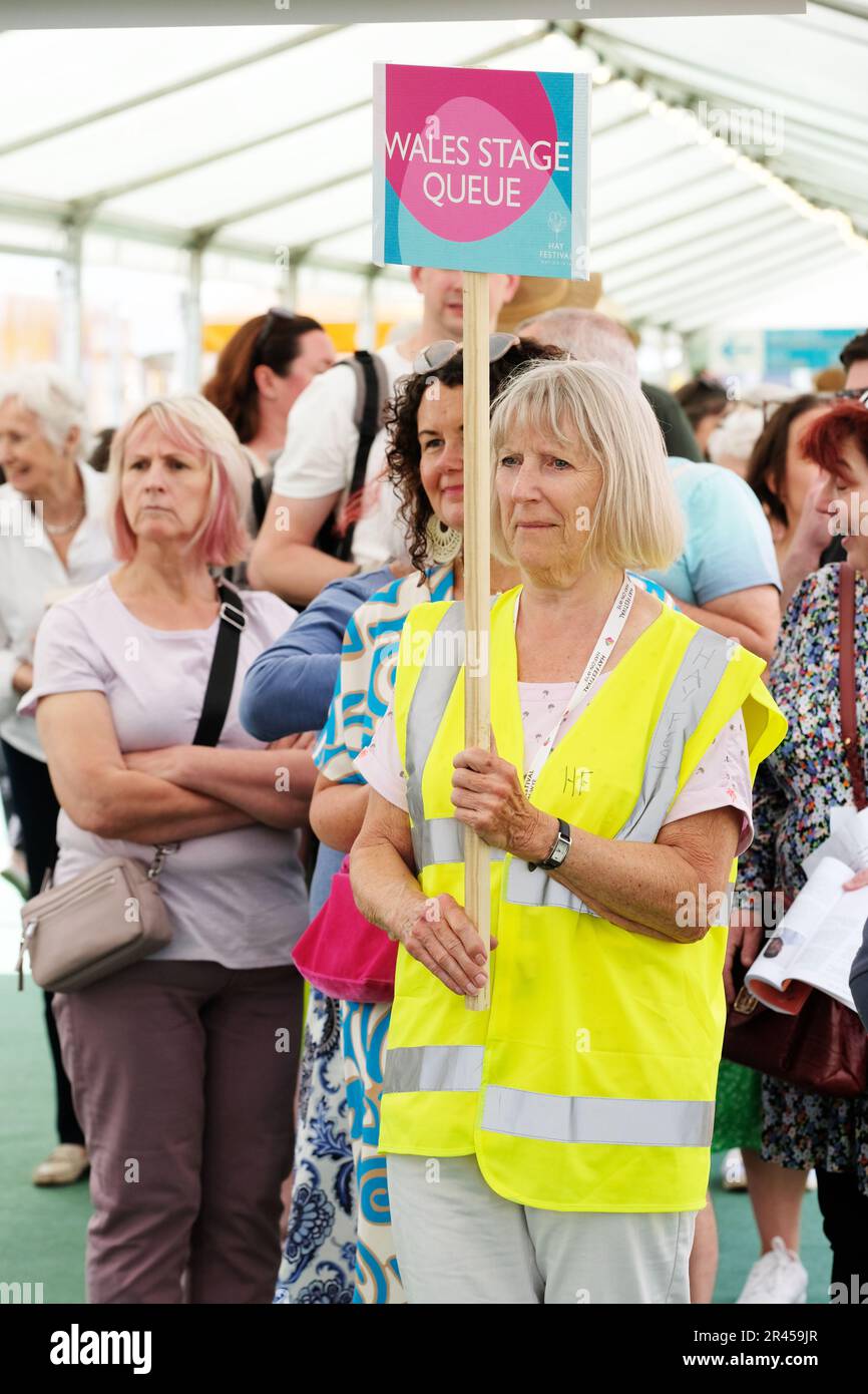 Hay Festival, Hay on Wye, Wales, Großbritannien – Freitag, 26. Mai 2023 ...