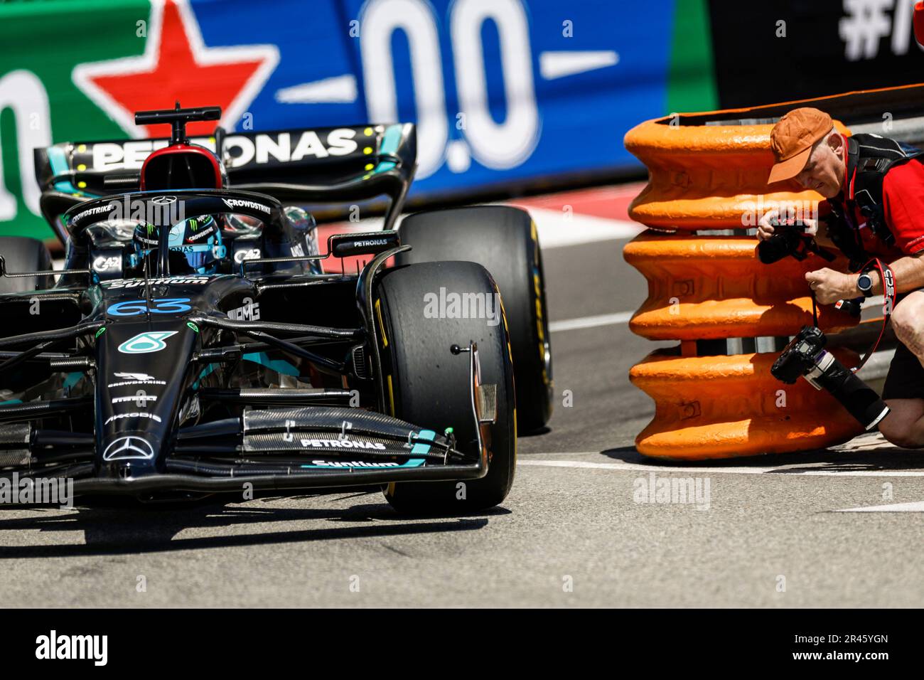 Monte-Carlo, Monaco. 26. Mai 2023. #63 George Russell (GBR, Mercedes ...