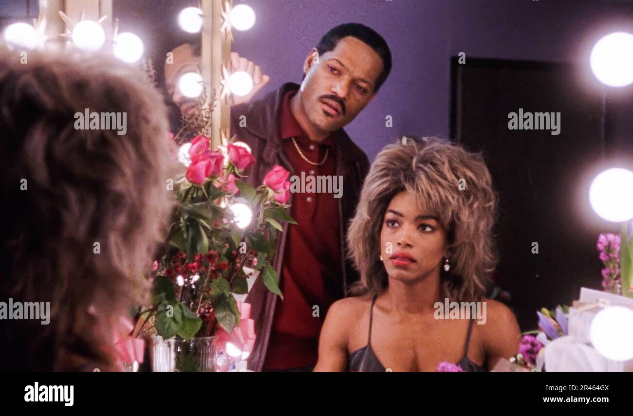 USA. Angela Bassett und Laurence Fishburne in einer Szene aus dem (C ...