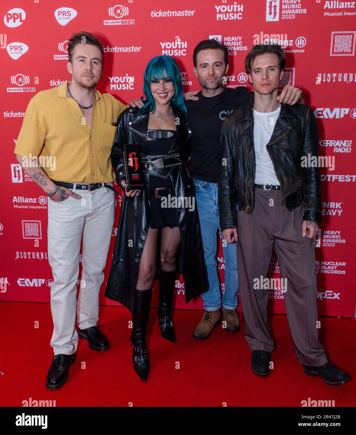 Heavy Music Awards, OVO Arena Wembley, Großbritannien. 26. Mai 2023 ...