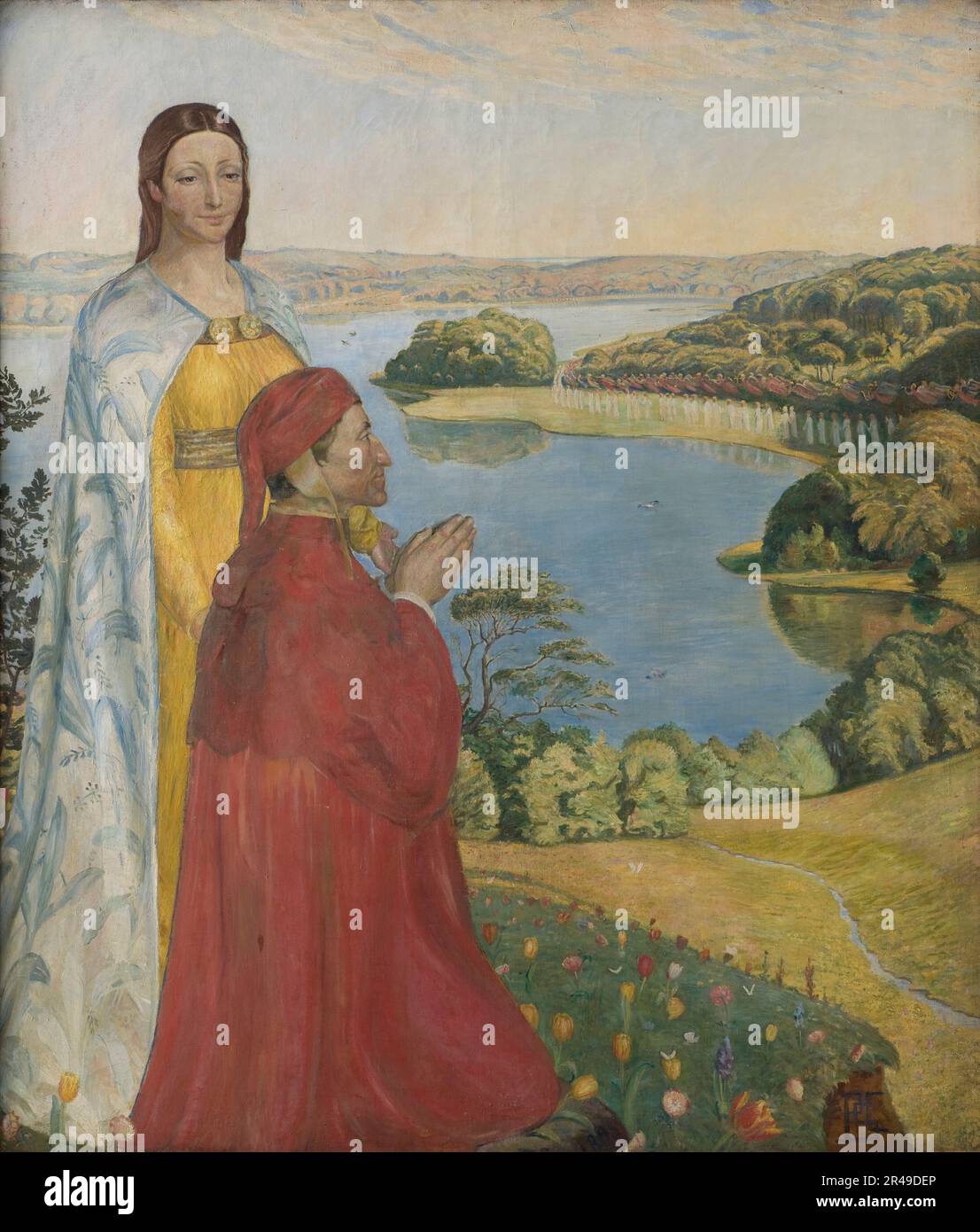 Beatrice bice di folco portinari -Fotos und -Bildmaterial in hoher Auflösung – Alamy