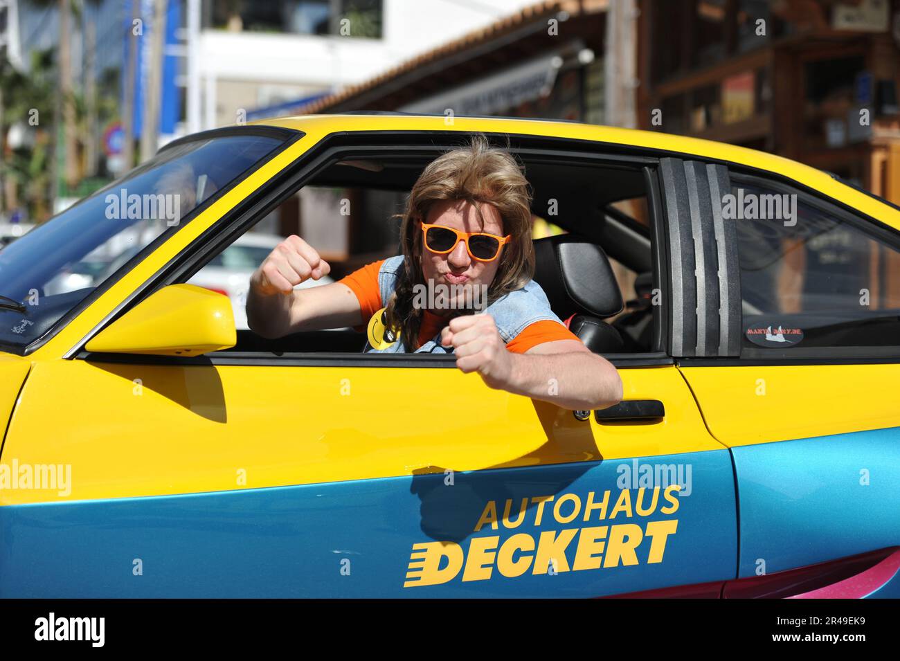 PALMA, SPANIEN - 20 2023. APRIL : Manni Manta AT - Ballermann 2023 ...