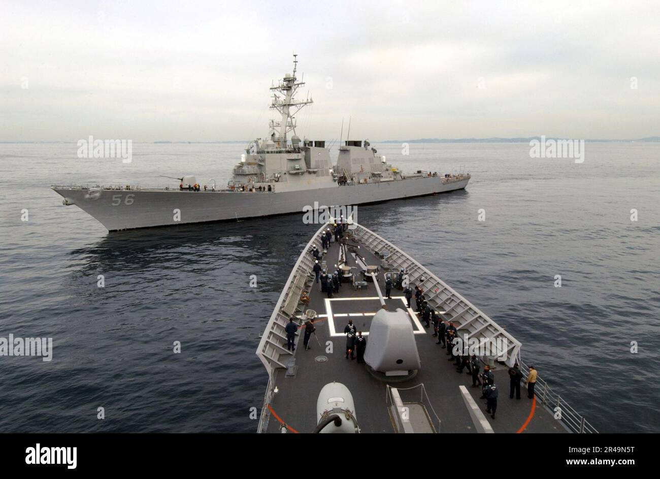 US Navy der gesteuerte Raketenzerstörer USS John S. McCain (DDG 56 ...