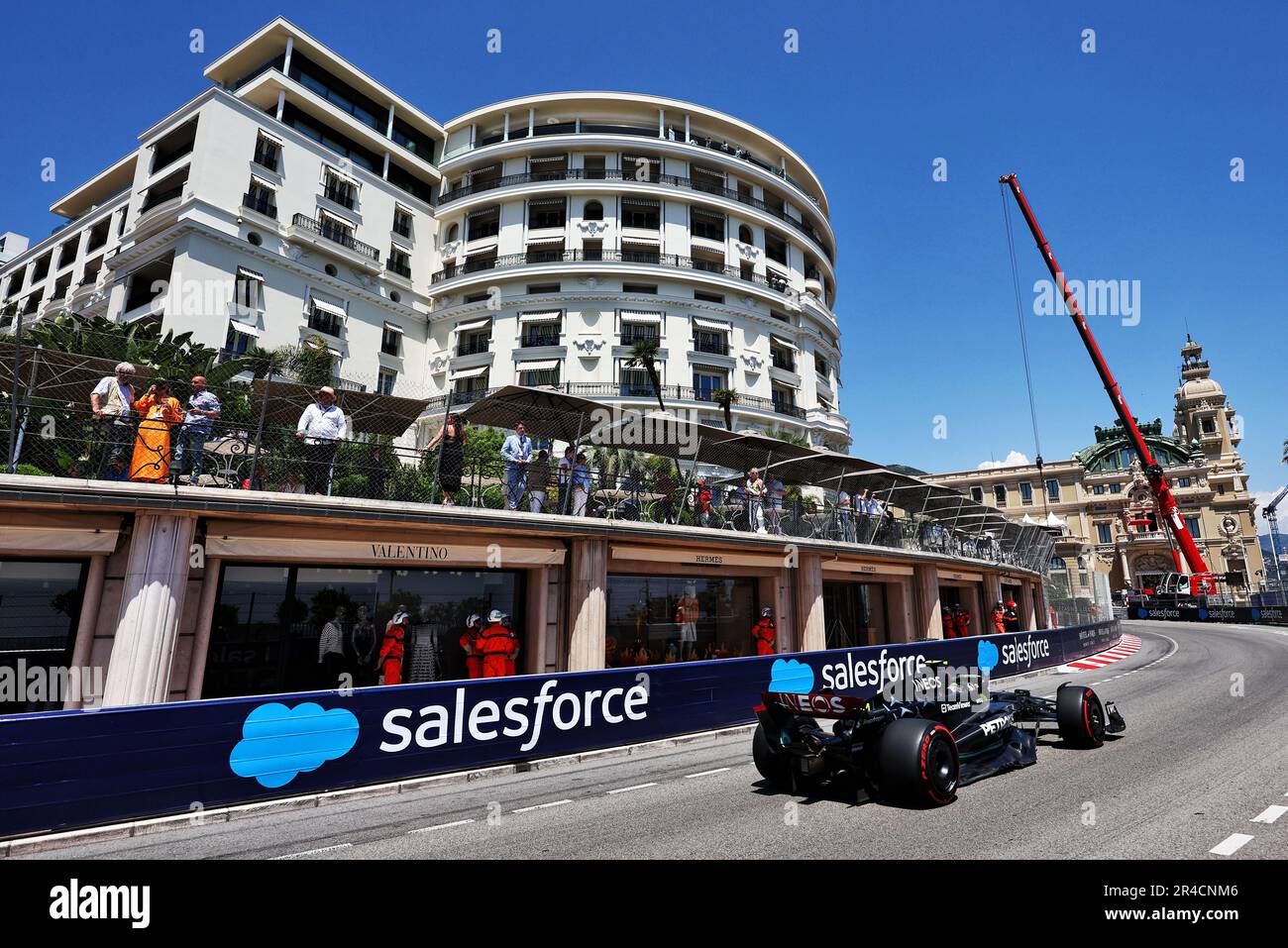 Monte Carlo, Monaco. 27. Mai 2023. Lewis Hamilton (GBR) Mercedes AMG F1 ...