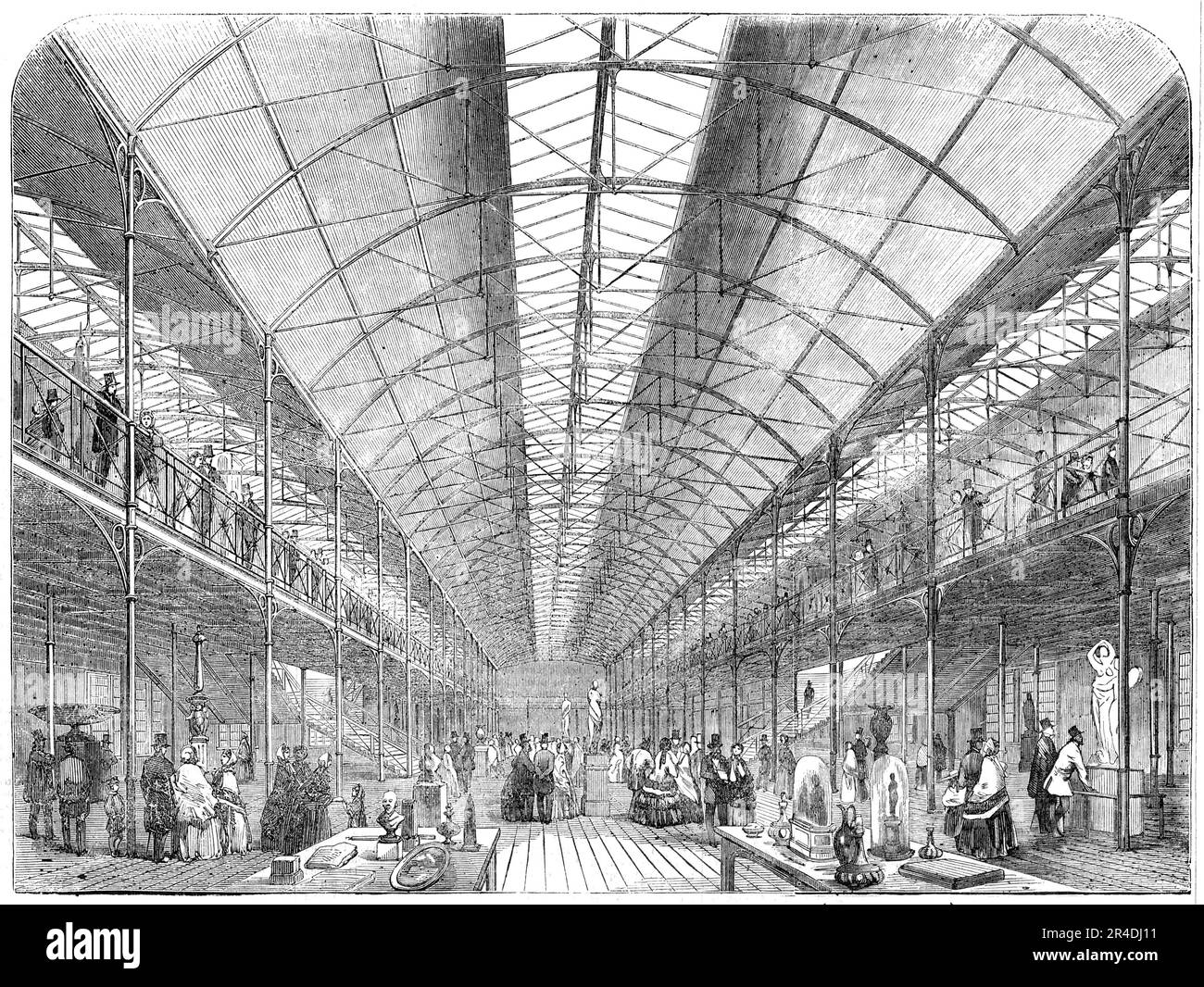 Museum of Science and Art, in Course of Construction, on the Kensington ...