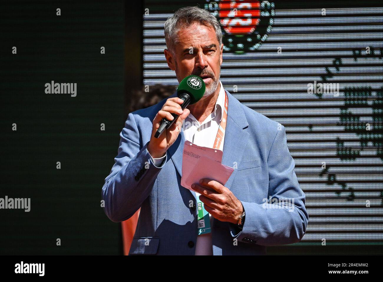 Marc MAURY bei Roland-Garros 2023, Grand-Slam-Tennisturnier, Vorschau ...