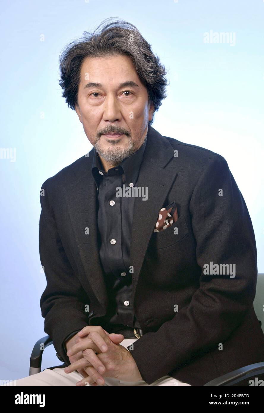 FILE: Japanese actor Koji Yakusho poses for photo during an interview ...