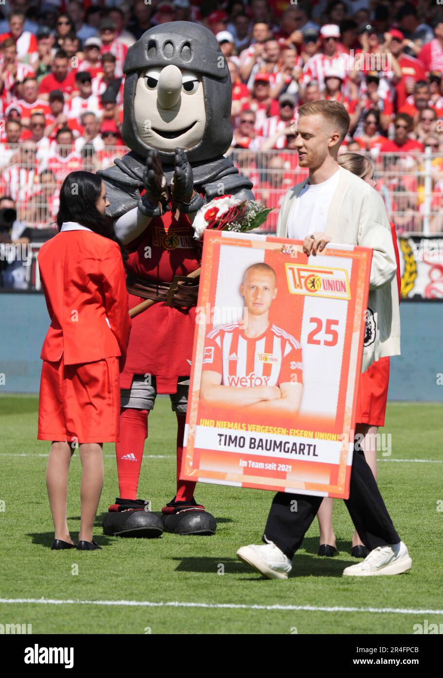 Berlin, Deutschland. 27. Mai 2023. Bundesliga, 1. FC Union Berlin ...